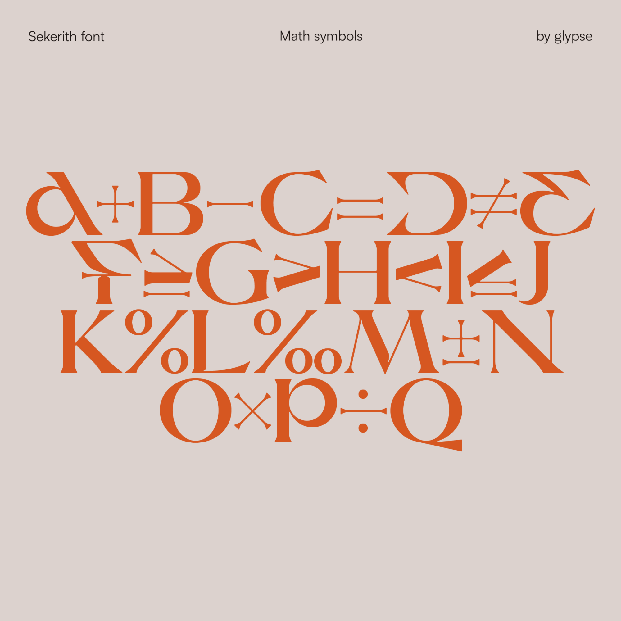 Sekerith Display Font – Celtic-Inspired Typeface for Bold Designs