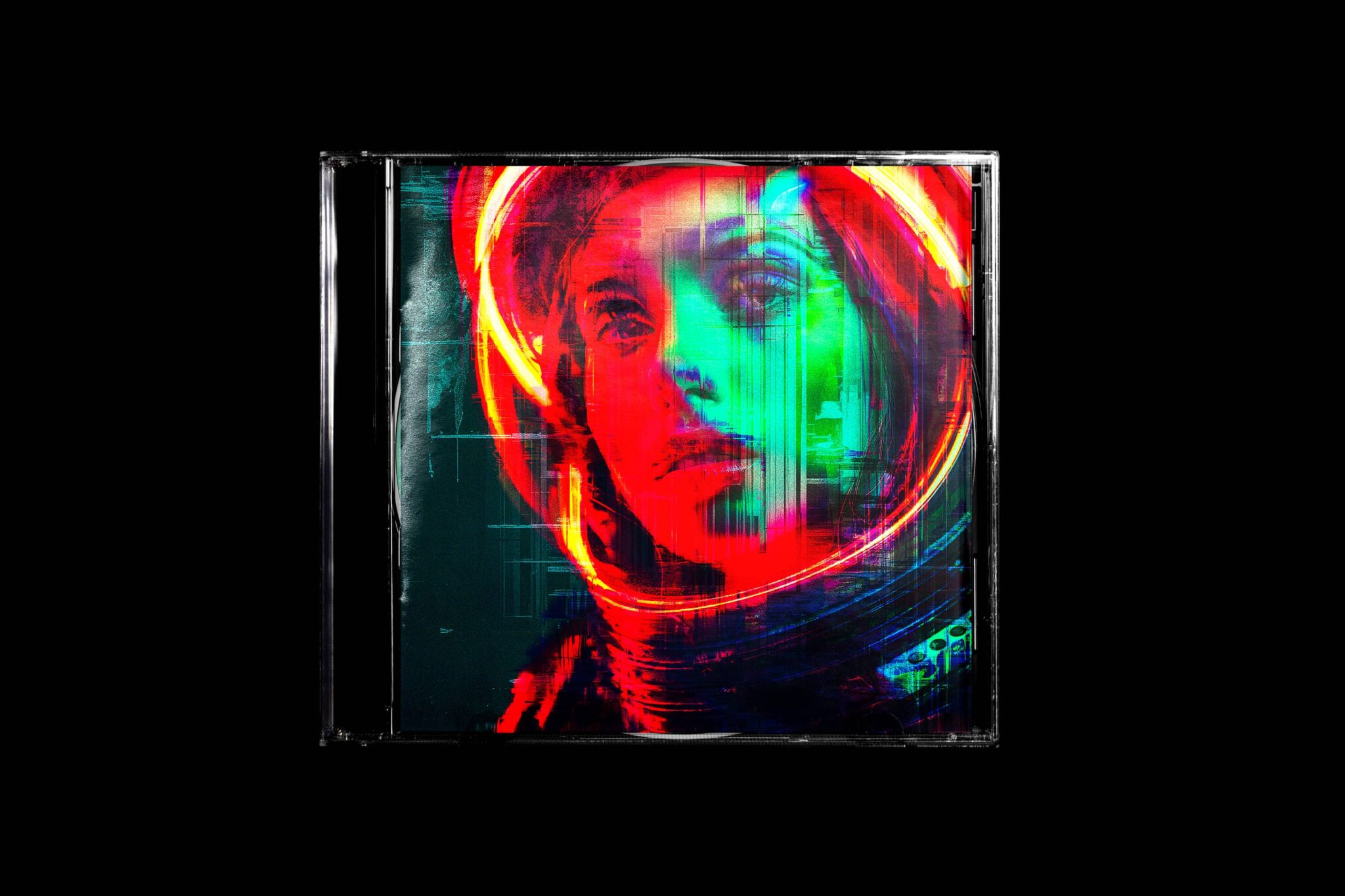 Glitch Distortion Photo Effects – Cyberpunk Glitch for Photoshop