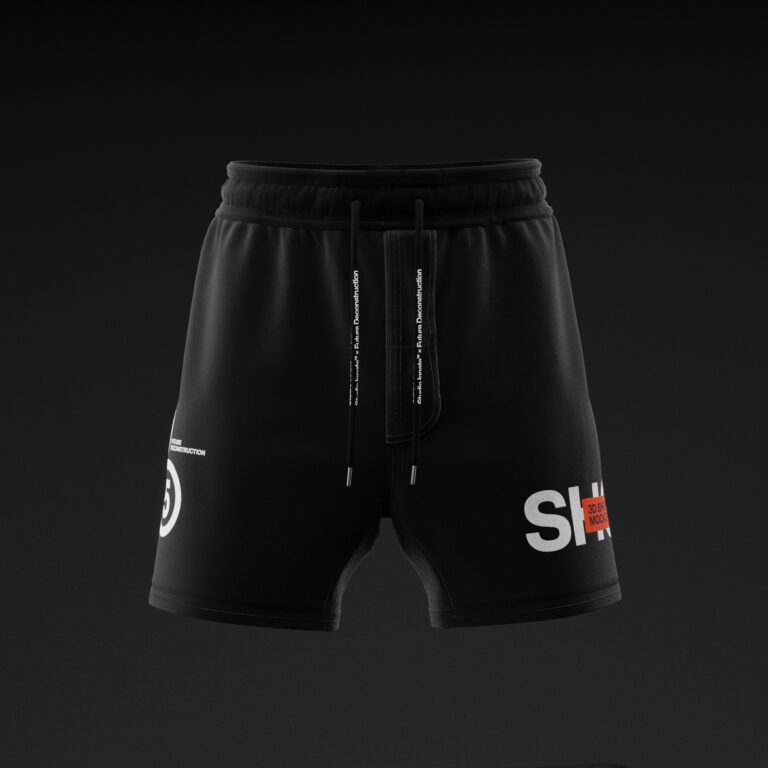 3D Shorts Mockup for Blender – Realistic and Easy to Customise