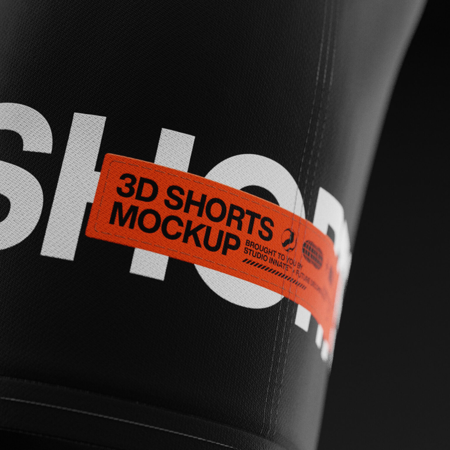 3D Shorts Mockup for Blender – Realistic and Easy to Customise