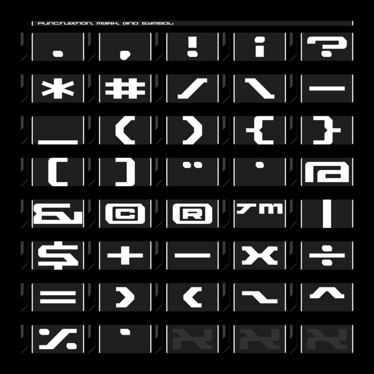 Okatsu Typeface — Futuristic Japanese-Inspired Font | Studio Innate